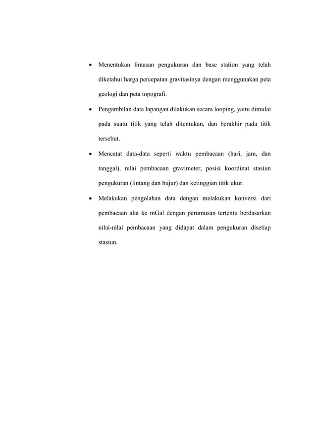 Metode gravity | DOCX