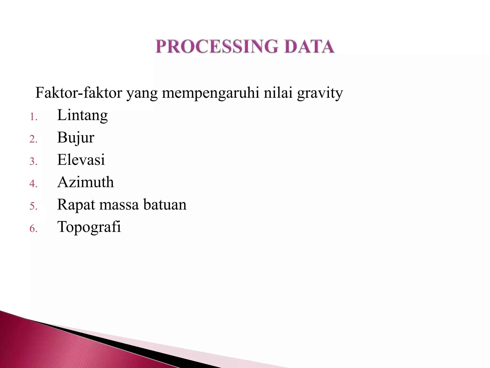 Metode gravity | PPTX