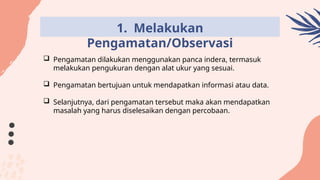metode ilmiah.pptx kumer kelas 7 terkait | PPTX