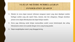 Metode information search | PPTX