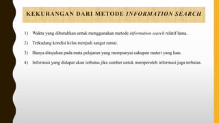 Metode information search | PPTX