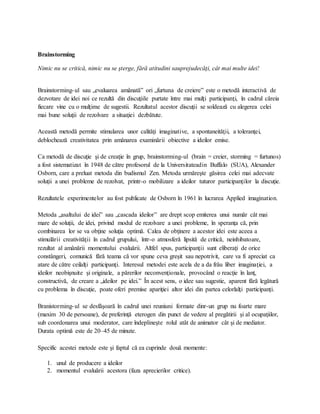 de_predare_invatare_e interactivă Metode | DOCX