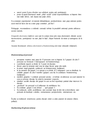 de_predare_invatare_e interactivă Metode | DOCX