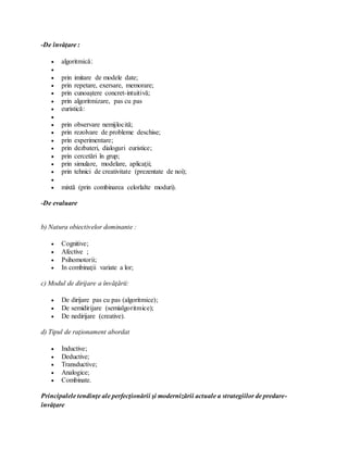 de_predare_invatare_e interactivă Metode | PDF