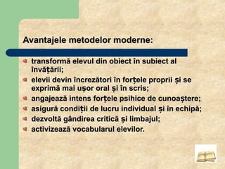 Metode interactive (lim. lit. rom) | PPT