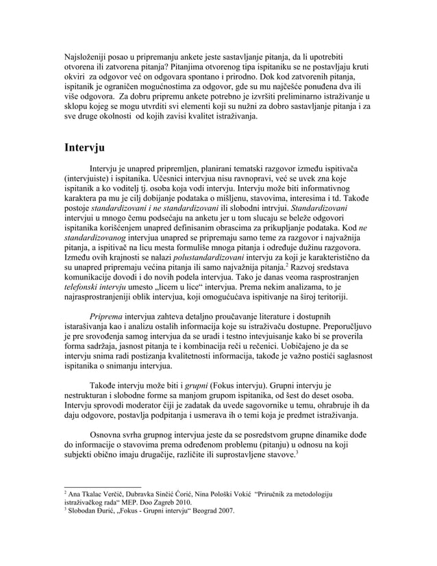 Metode ispitivanja | PDF