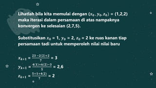 METODE ITERASI JACOBI Kelompok 8.pptx