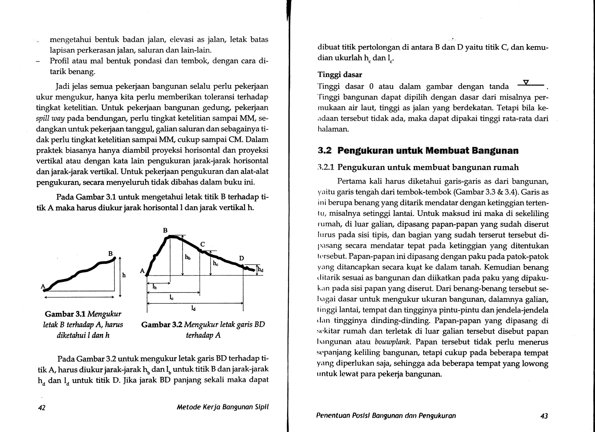Metode kerja bangunan sipil - Prodi teknik sipil | PDF