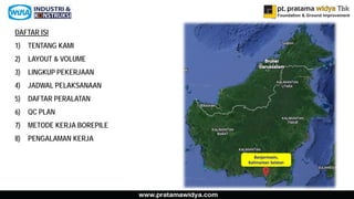 Metode Kerja Borepile utk Proyek Jembantan Hauling Blok III Utara PT AGM Kalsel.pdf