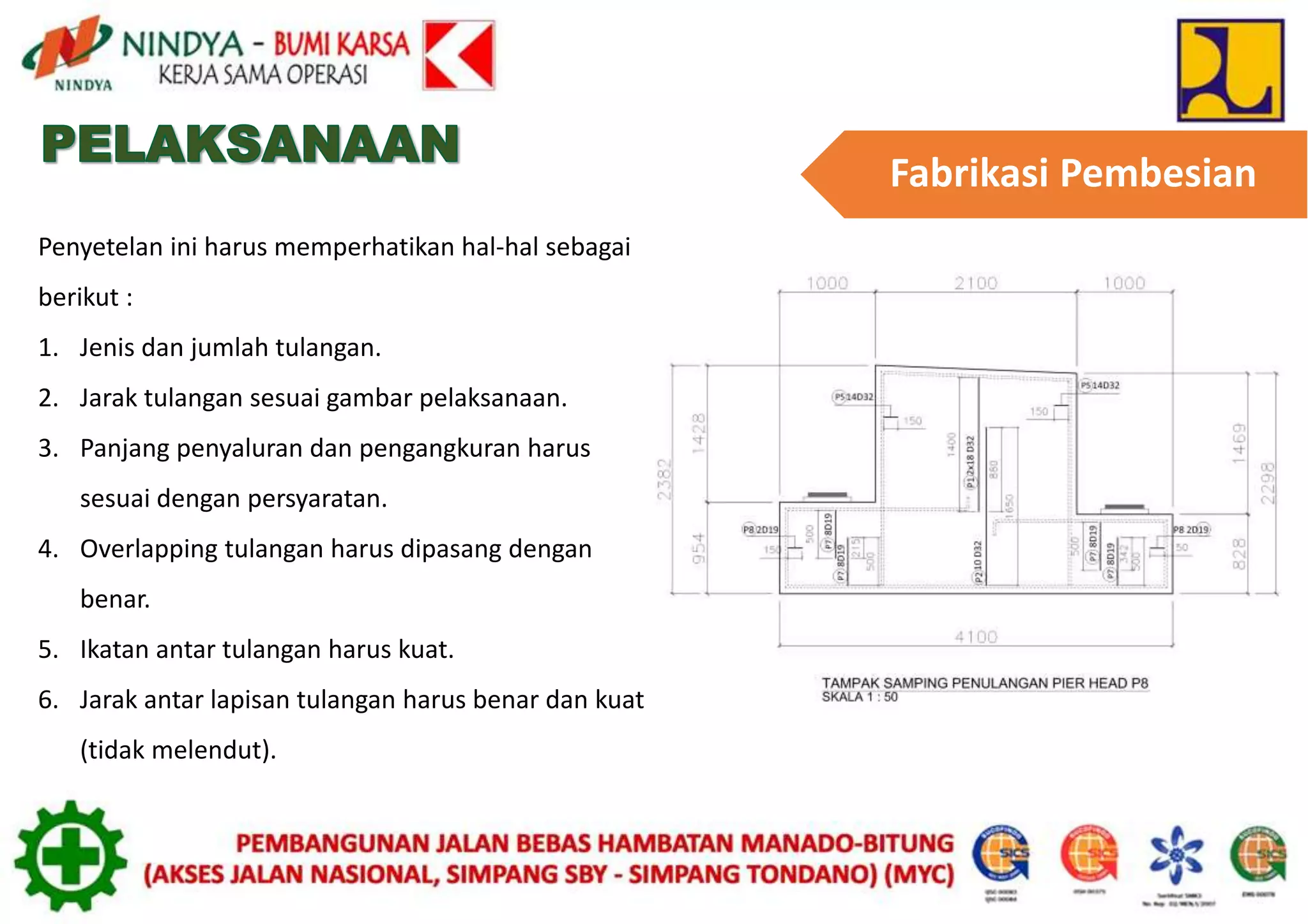 Metode kerja pierhead | PPTX