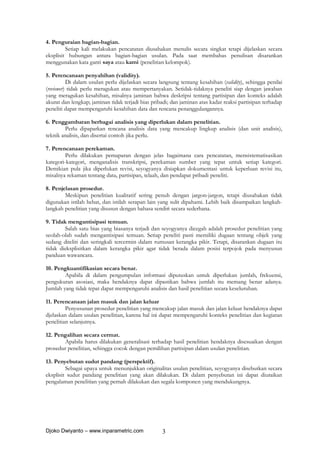 Metode kualitatif penerapannya_dalam_penelitian | PDF | Education