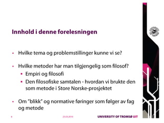Metodekurs 2010 | PPT