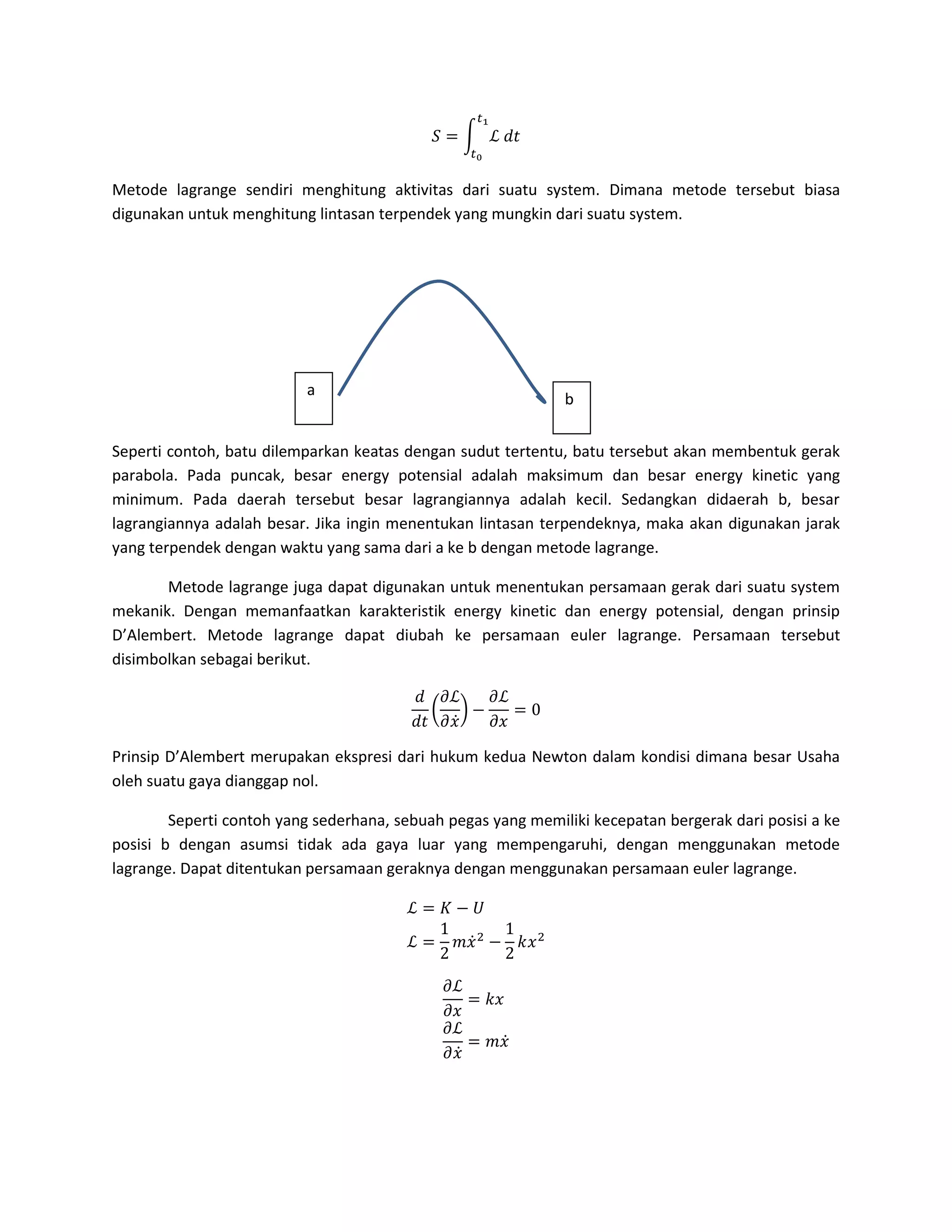 Metode lagrange | PDF