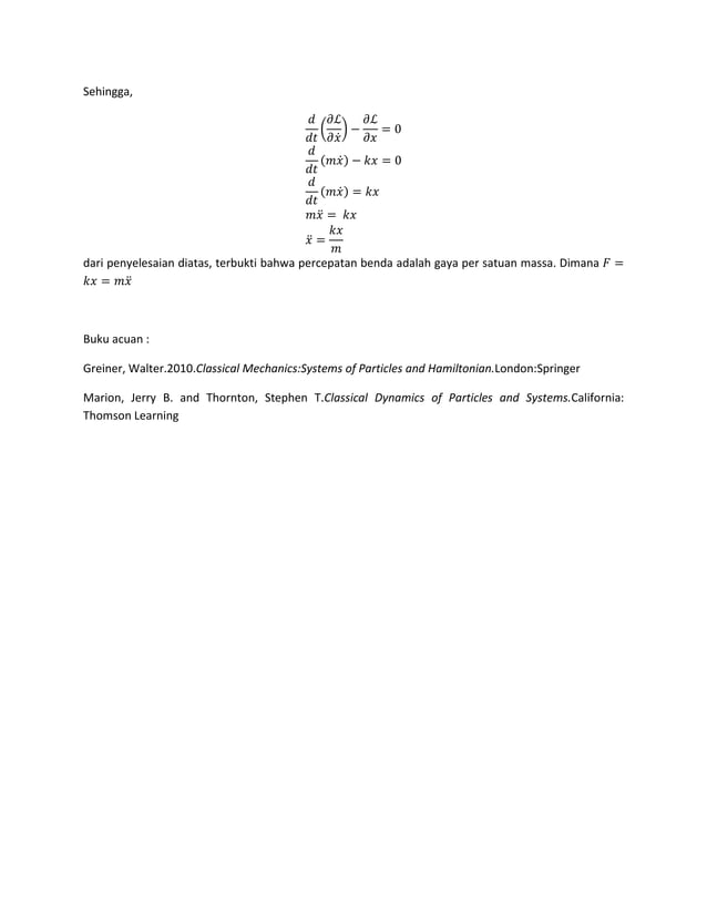 Metode lagrange | PDF