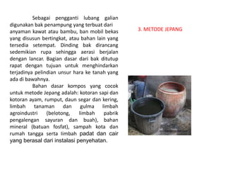 Metode lain pengomposan | PPTX