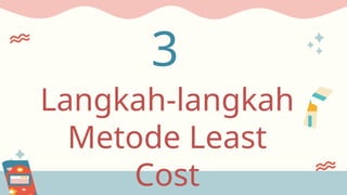 PPT Matakuliah Program Linear Metode Least cost | PPTX