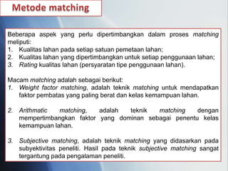 Metode matching | PPTX