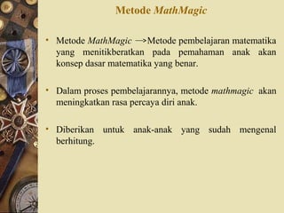 Metode mathmagic dalam operasi hitung perkalian matematika | PPT