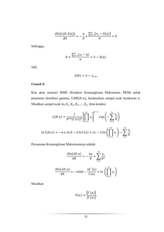 Metode maximum likelihood | DOCX