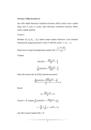 Metode maximum likelihood | DOCX