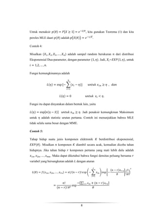 Metode maximum likelihood | DOCX