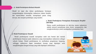 METODE METODE PEMBELAJARAN.pptx | Free Download