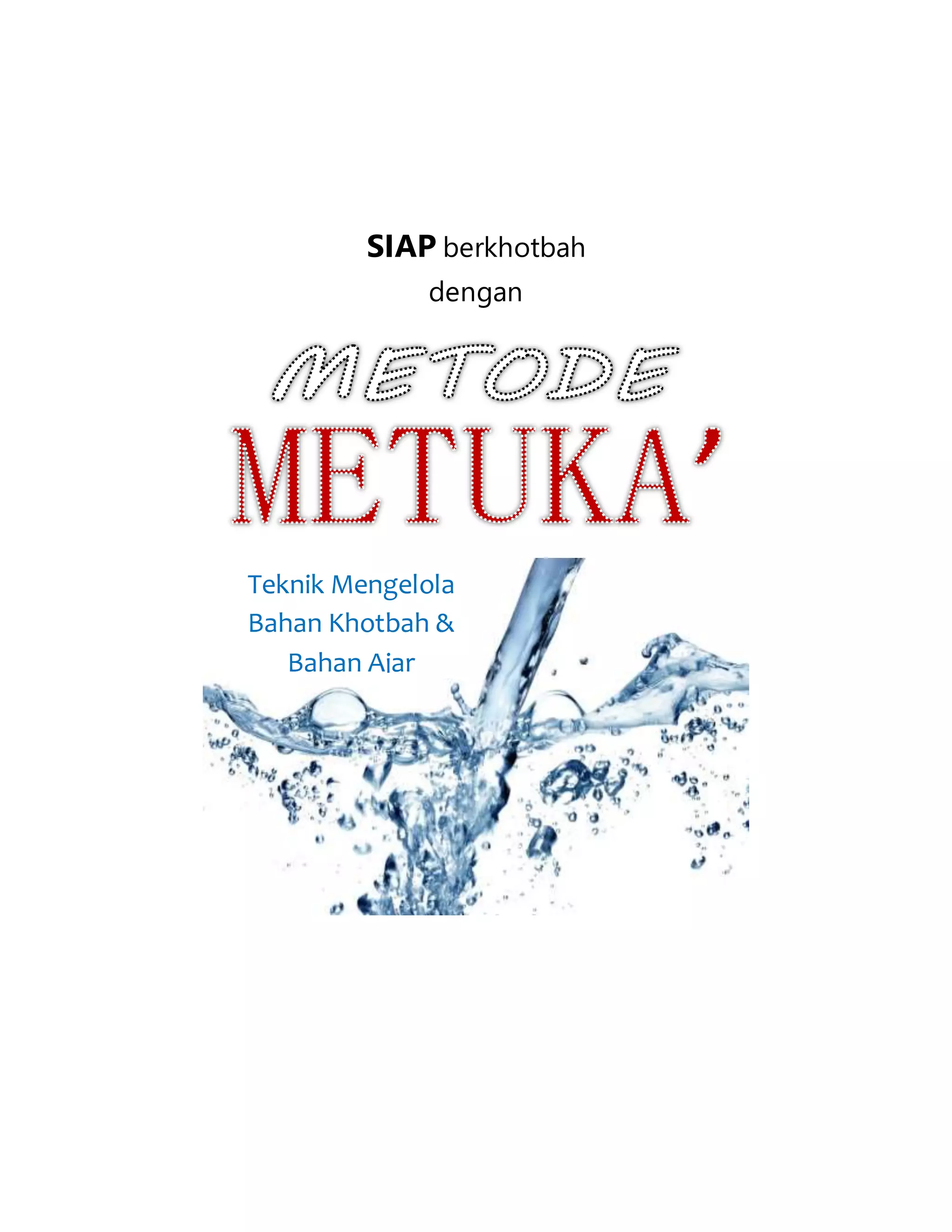 Metode metuka' kereen | DOCX