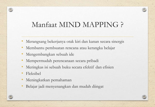 Metode mind mapping | PPTX