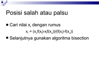 Metode numerik | PPT
