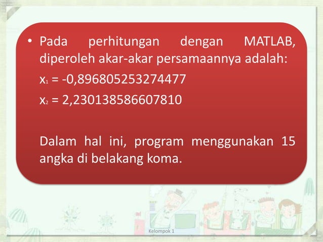 Metode numerik | PPT