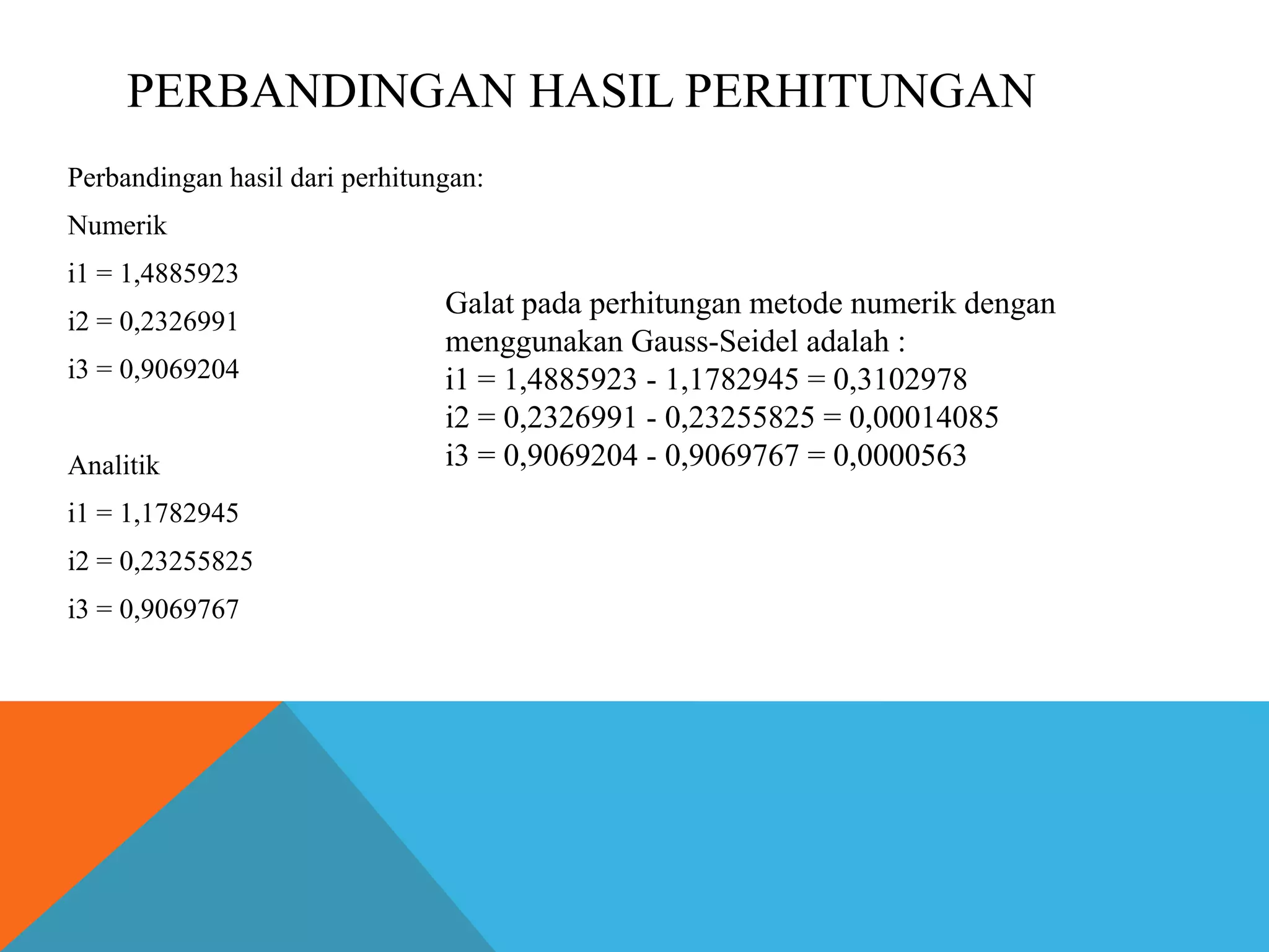 Metode numerik | PPTX