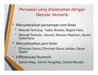 Metode numerik Bidang Teknik Sipil perencanaan.pdf