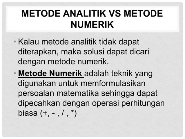 Metode Numerik Secara Umum.ppt