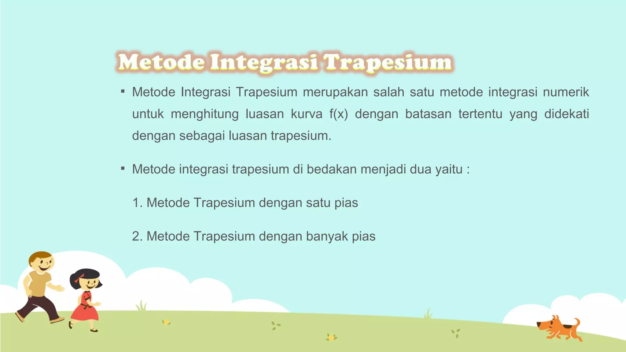 Metode Numerik Trapesium | POT