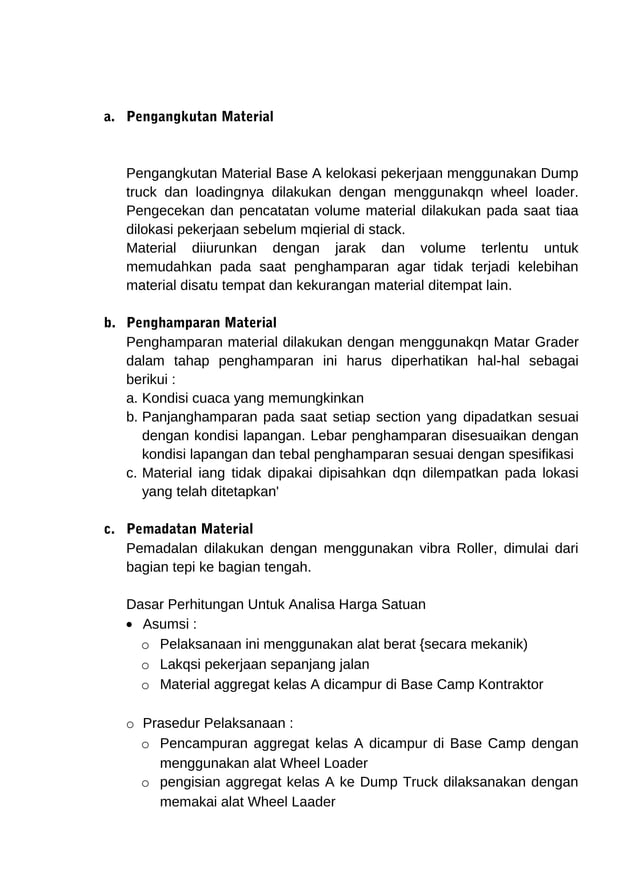 Metode pelaksanaan (16 lmbar) | DOC