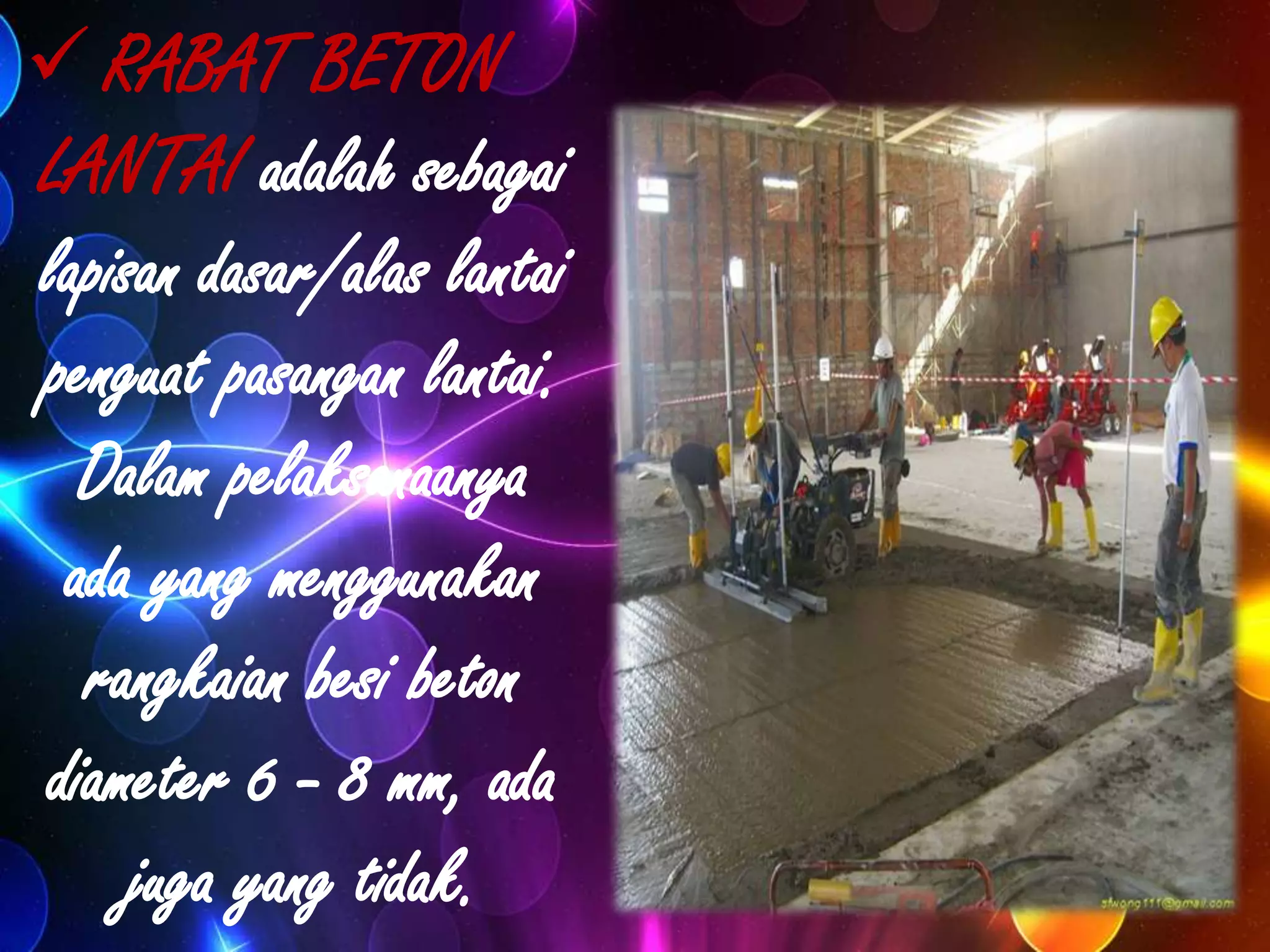 Pekerjaan Beton Bertulang by indrajaya | PPTX