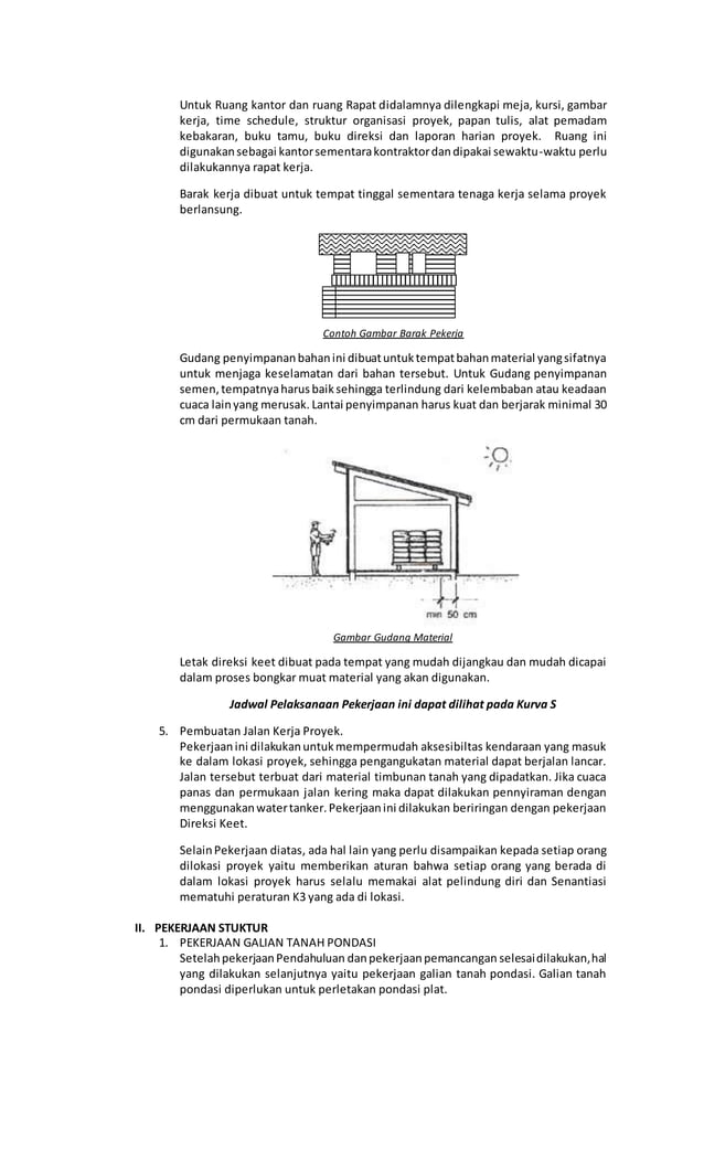 Metode pelaksanaan konstruksi | DOCX