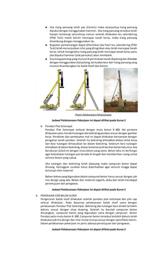 Metode pelaksanaan konstruksi | DOCX
