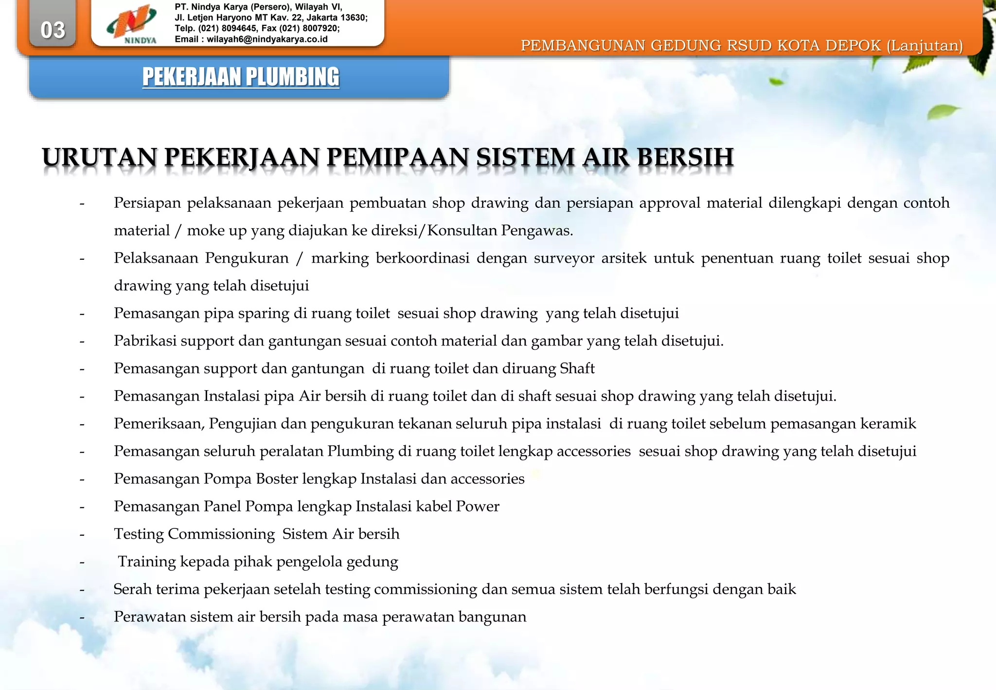 Metode pelaksanaan mep | PPTX