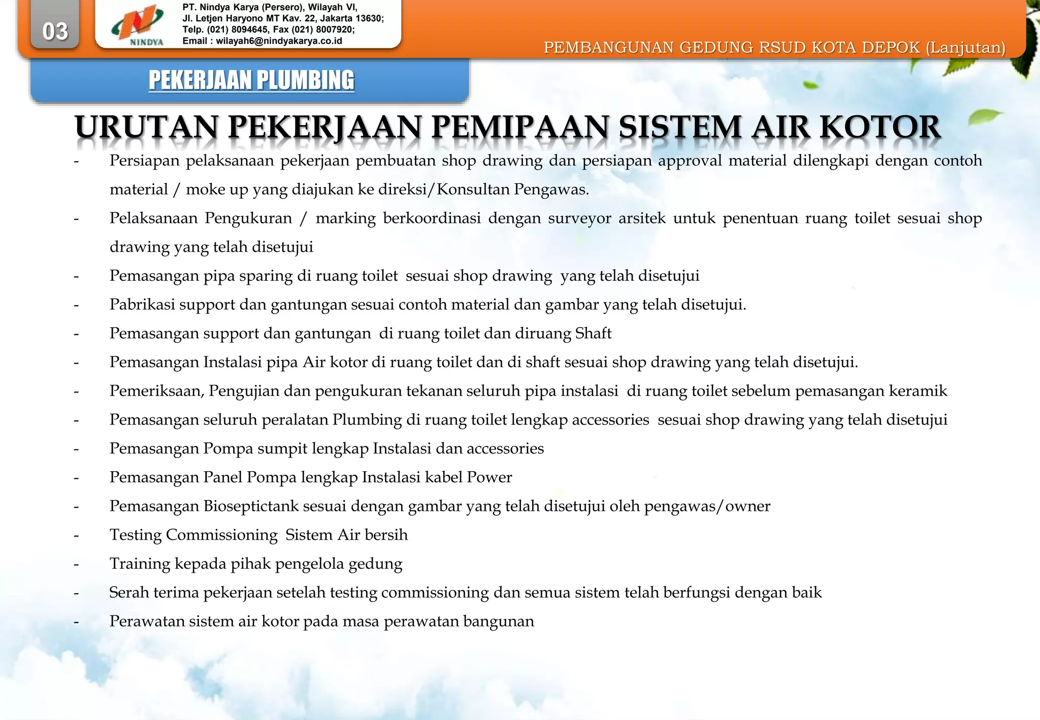 Metode pelaksanaan mep | PPTX