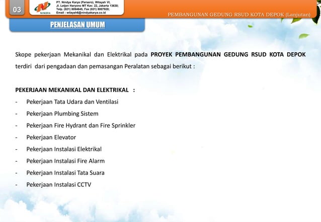 Metode pelaksanaan mep | PPTX