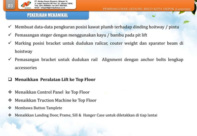 Metode pelaksanaan mep | PPTX