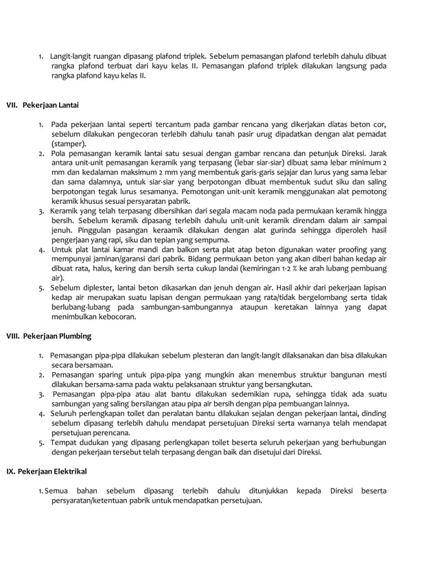 Metode pelaksanaan pekerjaan | PDF