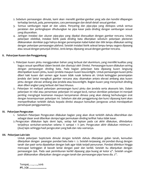 Metode pelaksanaan pekerjaan | PDF