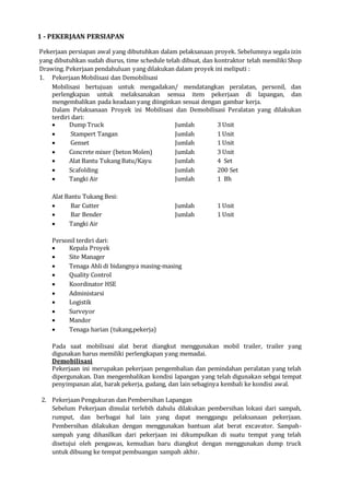 Metode pelaksanaan pekerjaan_gedung_kuli | DOCX