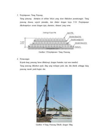 Metode pelaksanaan pondasi_tiang_pancang | DOCX