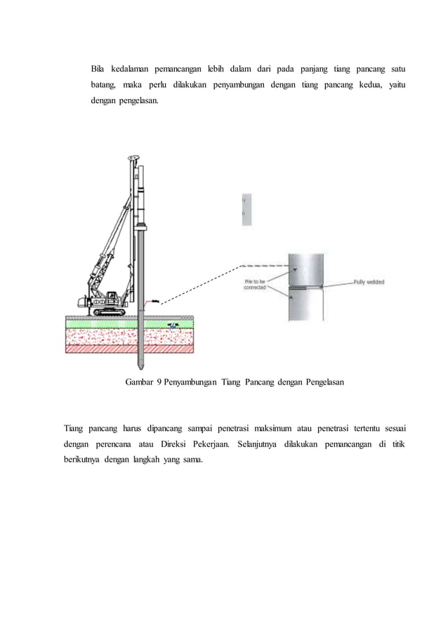 Metode pelaksanaan pondasi_tiang_pancang | DOCX
