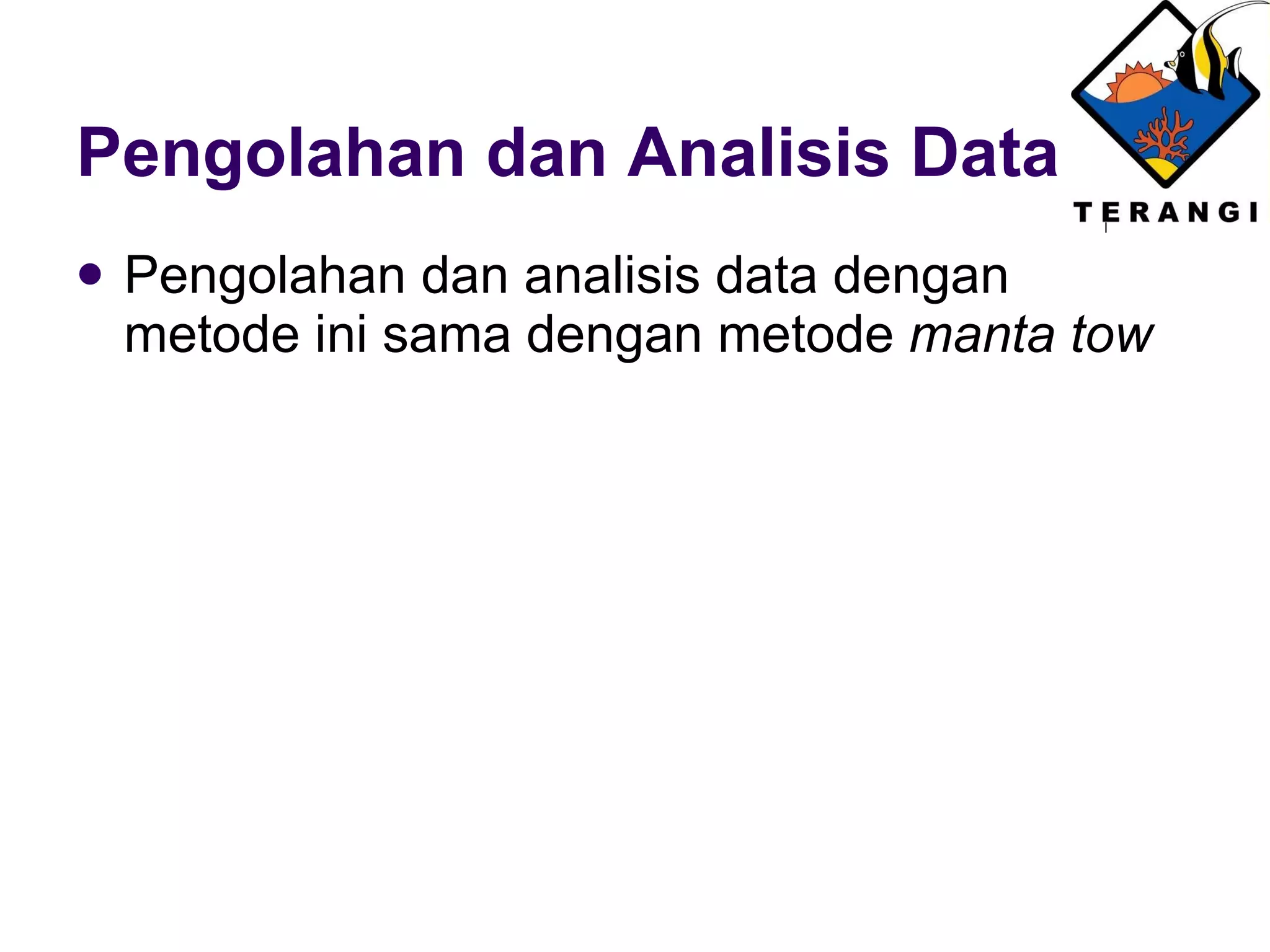Metode pemantauan terumbu karang | PPT