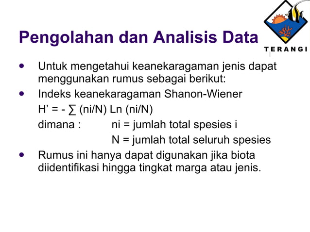 Metode pemantauan terumbu karang | PPT