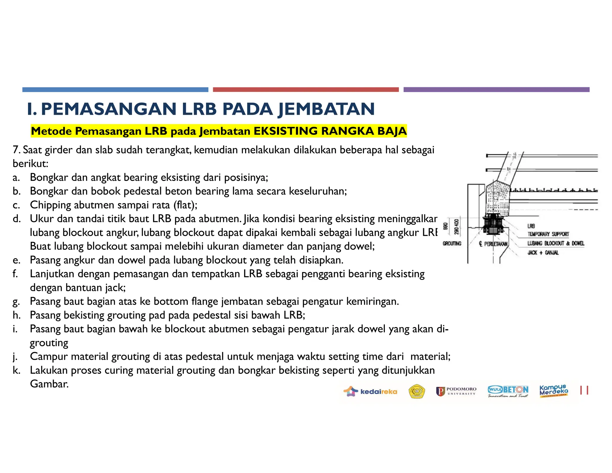 metode & pemasangan Base Isolator Jembatan dan Gedung.pdf